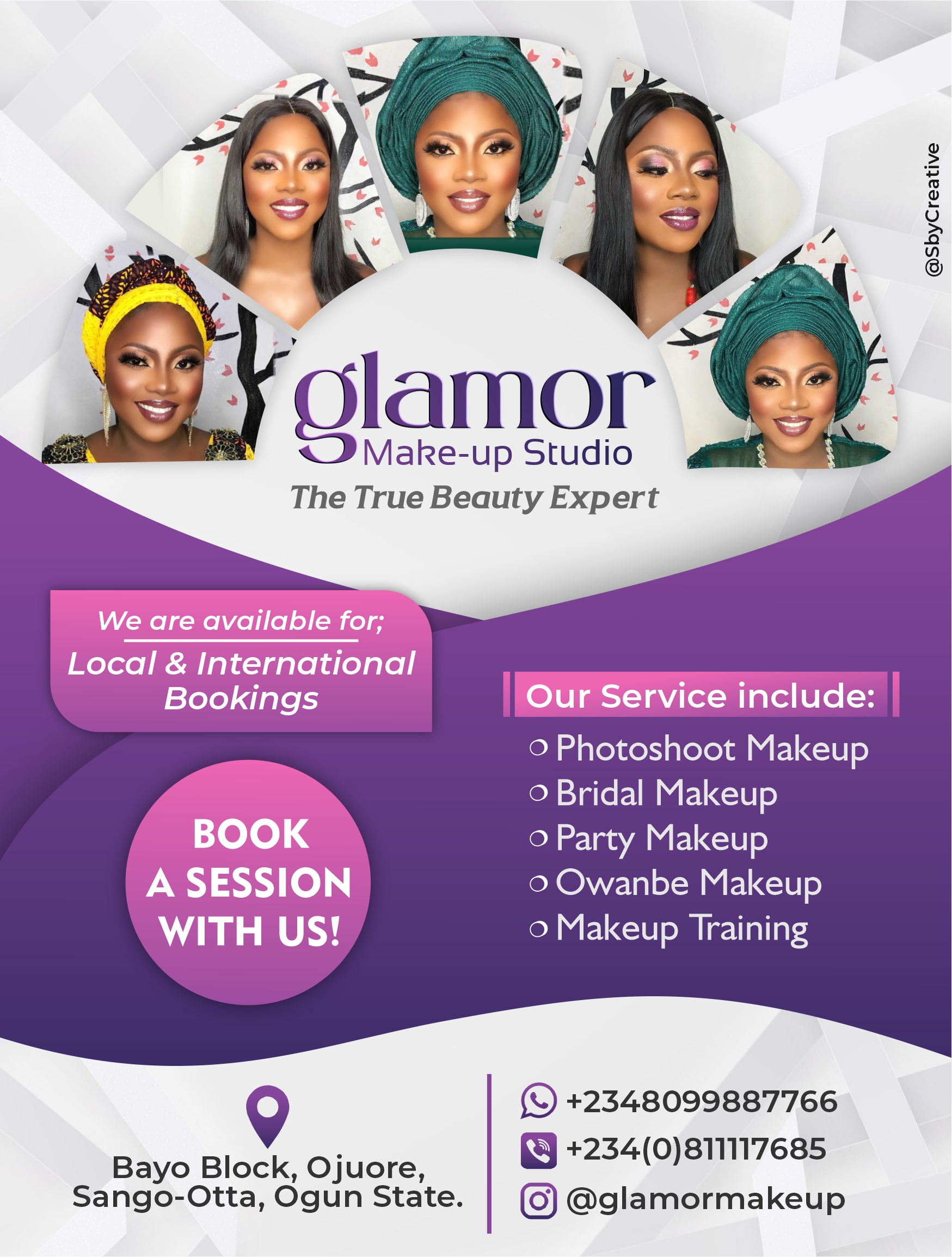 Makeup Banner Design In Nigeria