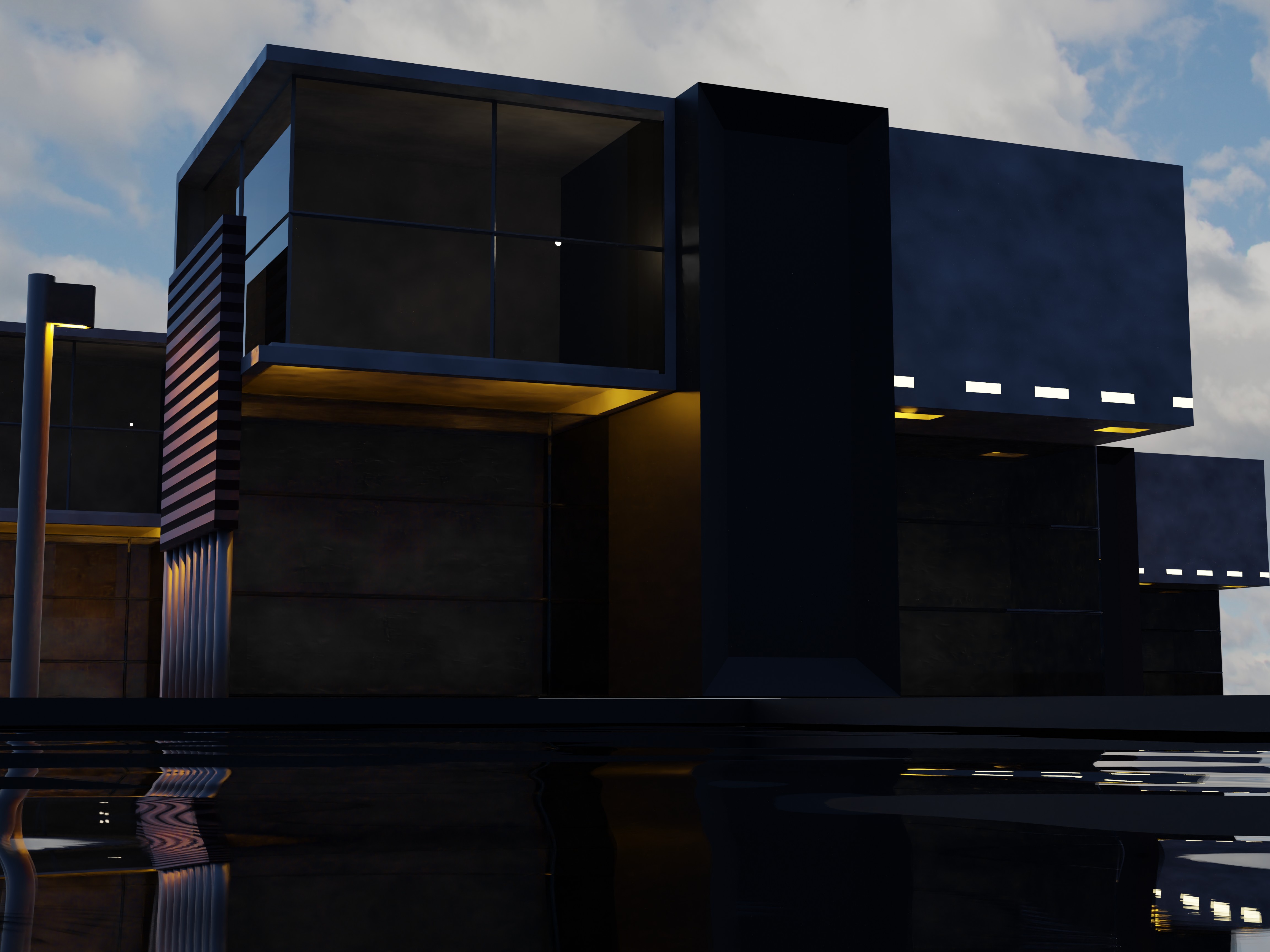 3D modeling House design