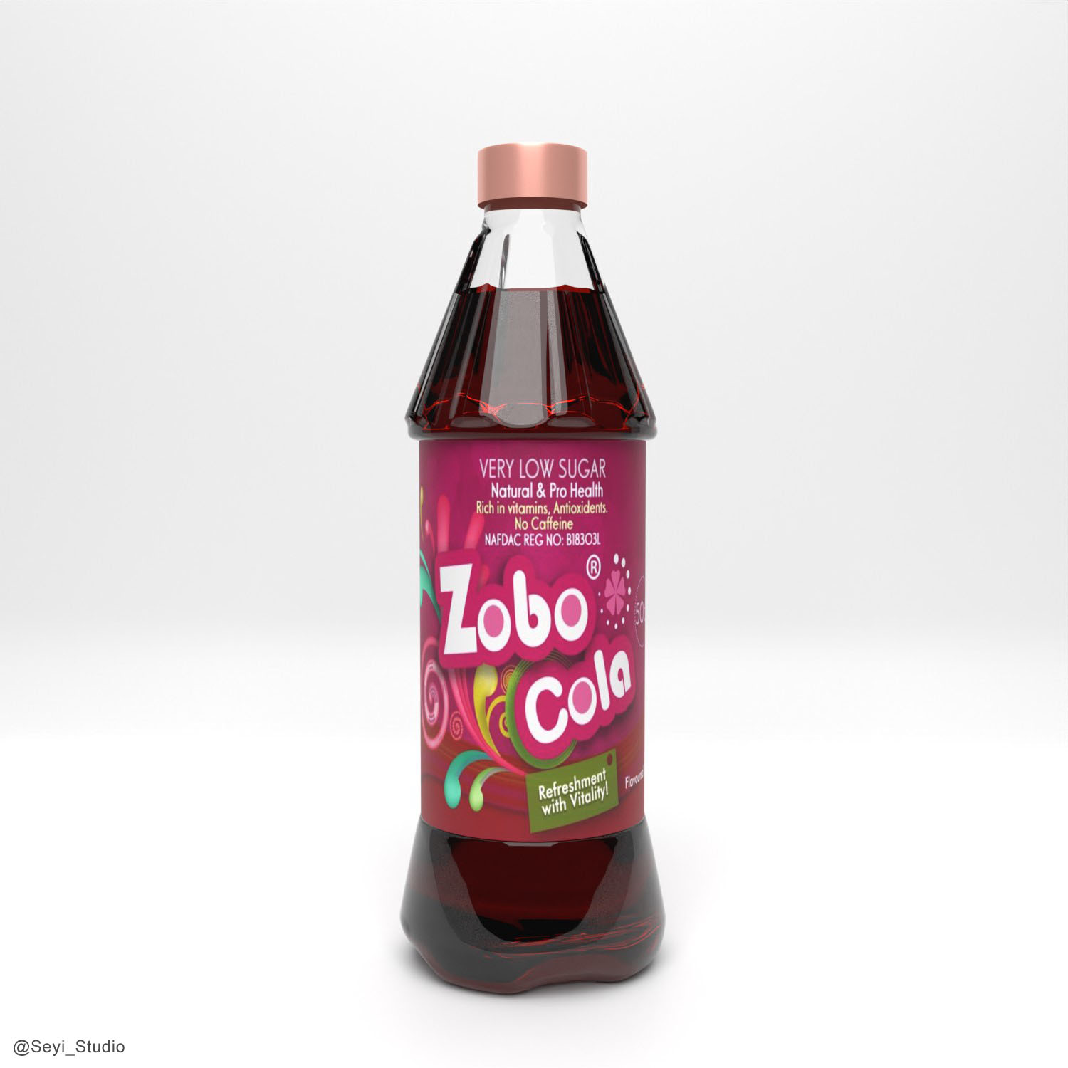 3D modeling of Zobo cola