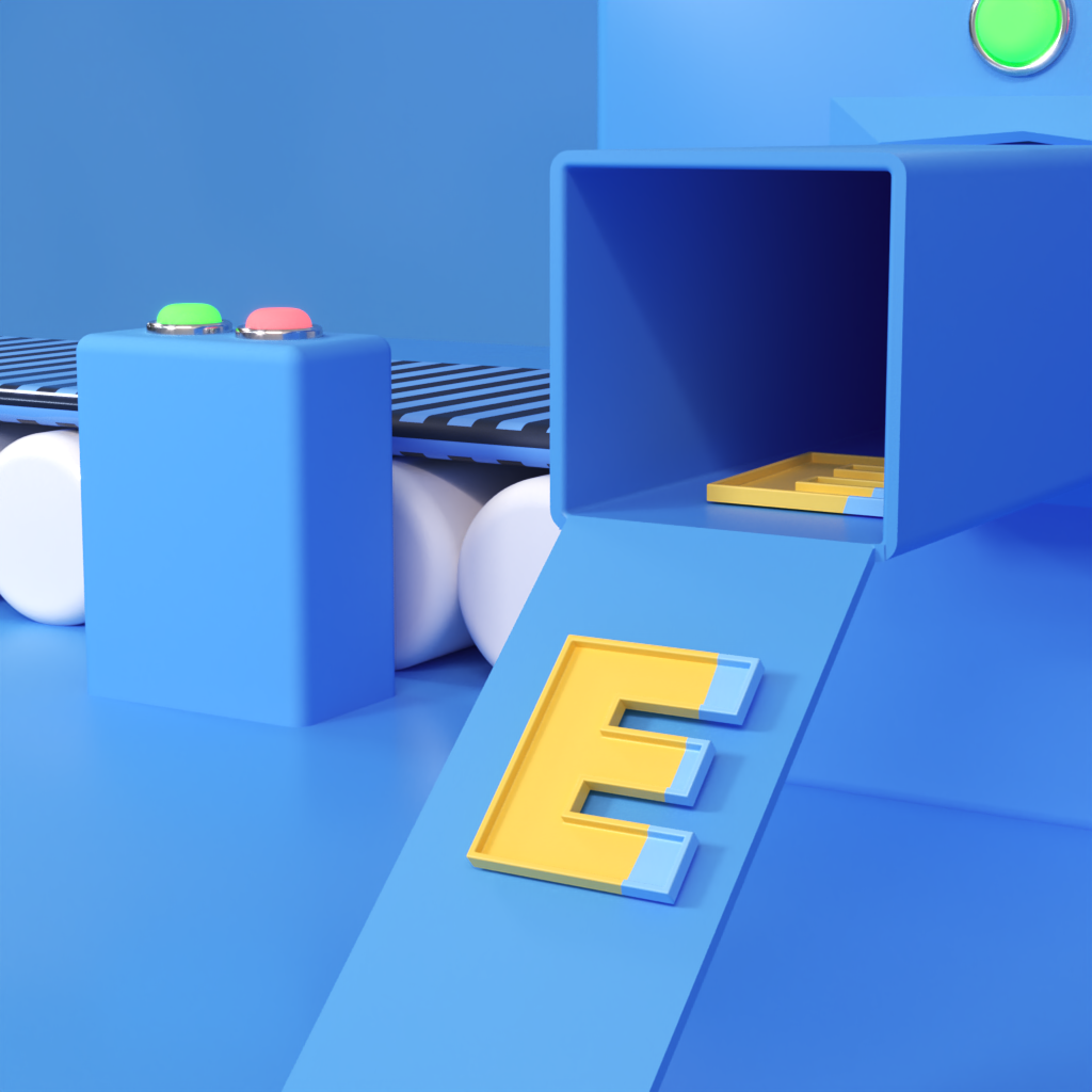 Letter Factory: alphabet (e)