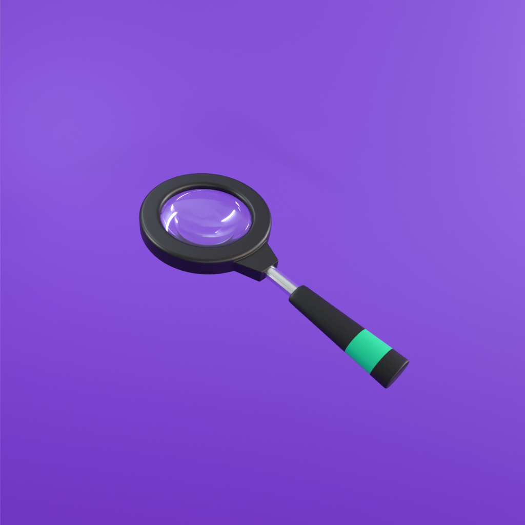 Deskie: workspace illustration (Concave lens).